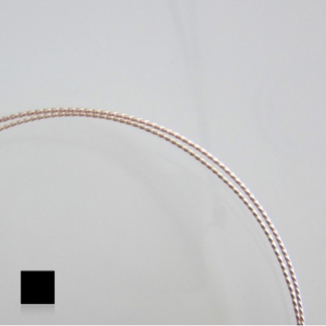 26 Gauge Round Dead Soft Sterling Silver Wire - 3 Metres