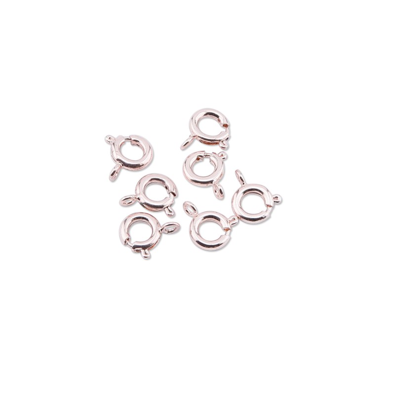Mixed Pack of Rose Gold Colour Findings - Pack of 112